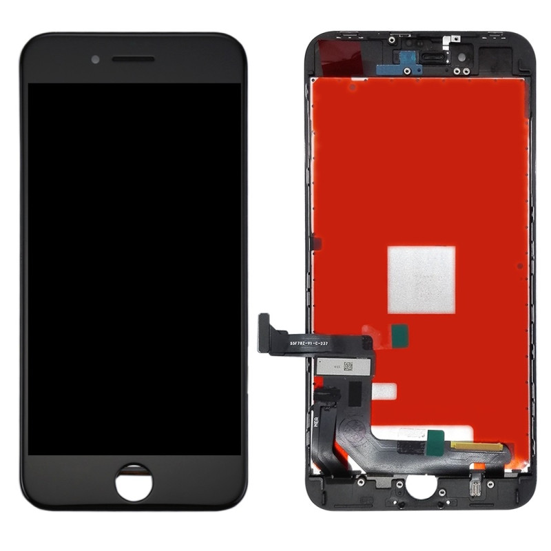 Οθόνη LCD και Digitizer Μηχανισμός Αφής για iPhone 8 Plus - Μαύρη